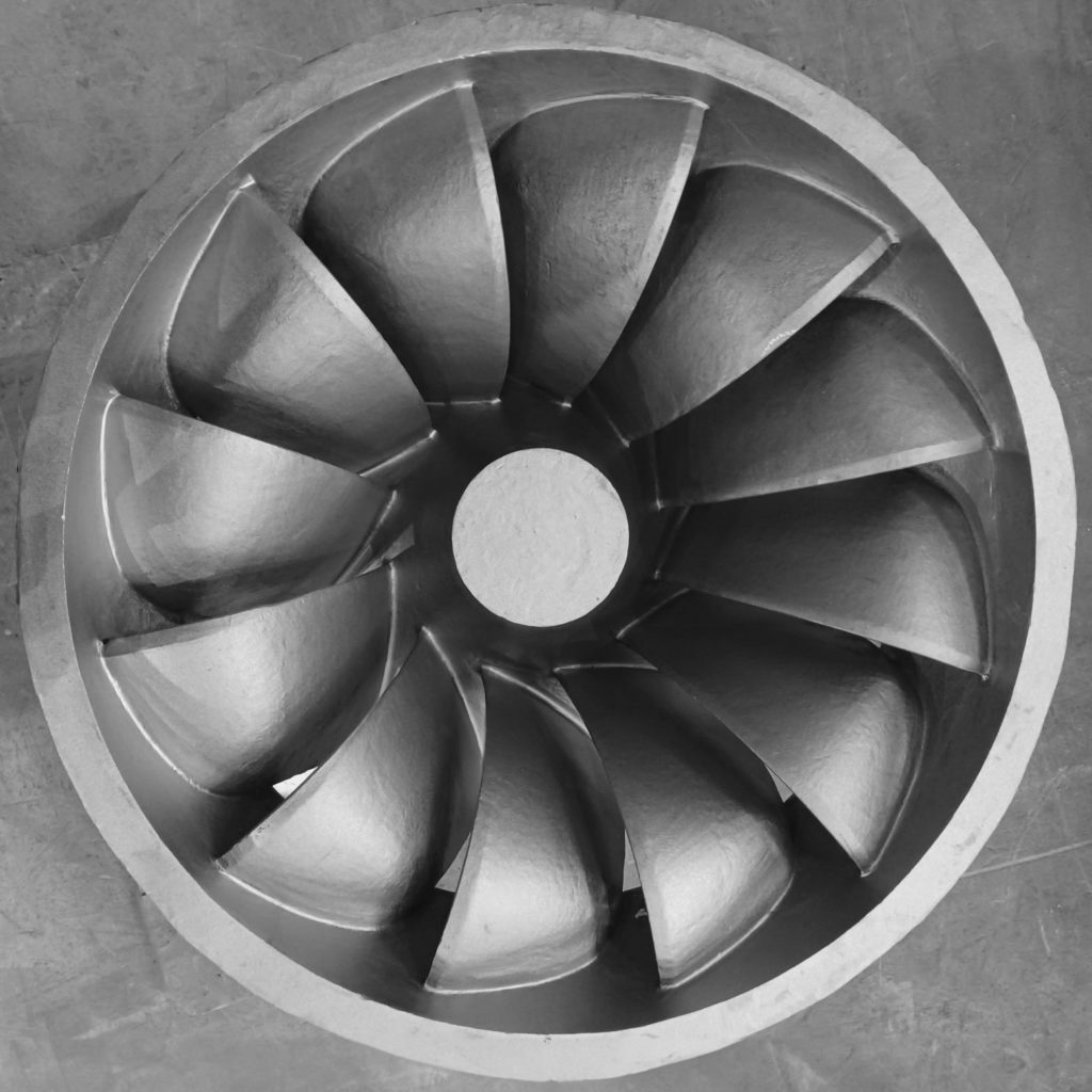 Francis runner monoblock - Ampo Foundry