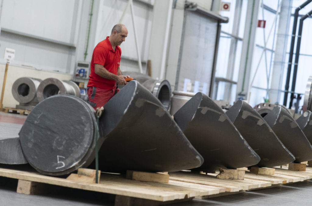 Kaplan blade - Ampo Foundry & Forgings